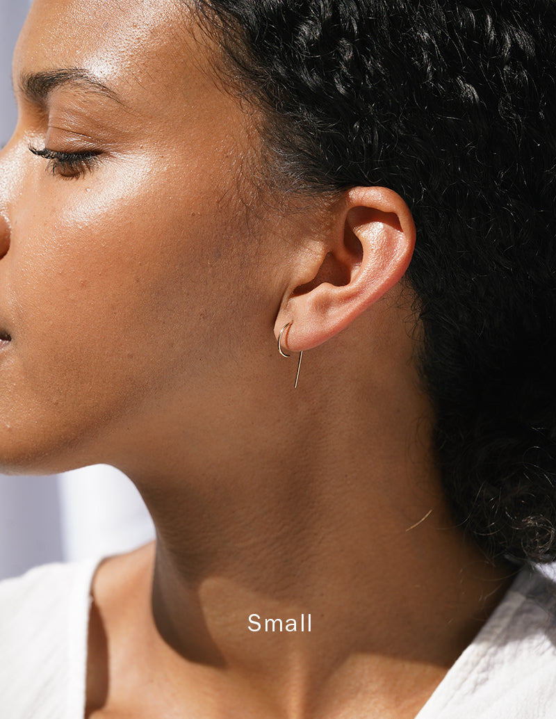 Sprout Earrings - Silver – Baleen