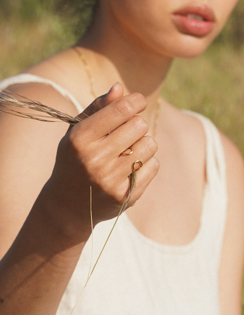 Double Dutch Ring - Silver – Baleen